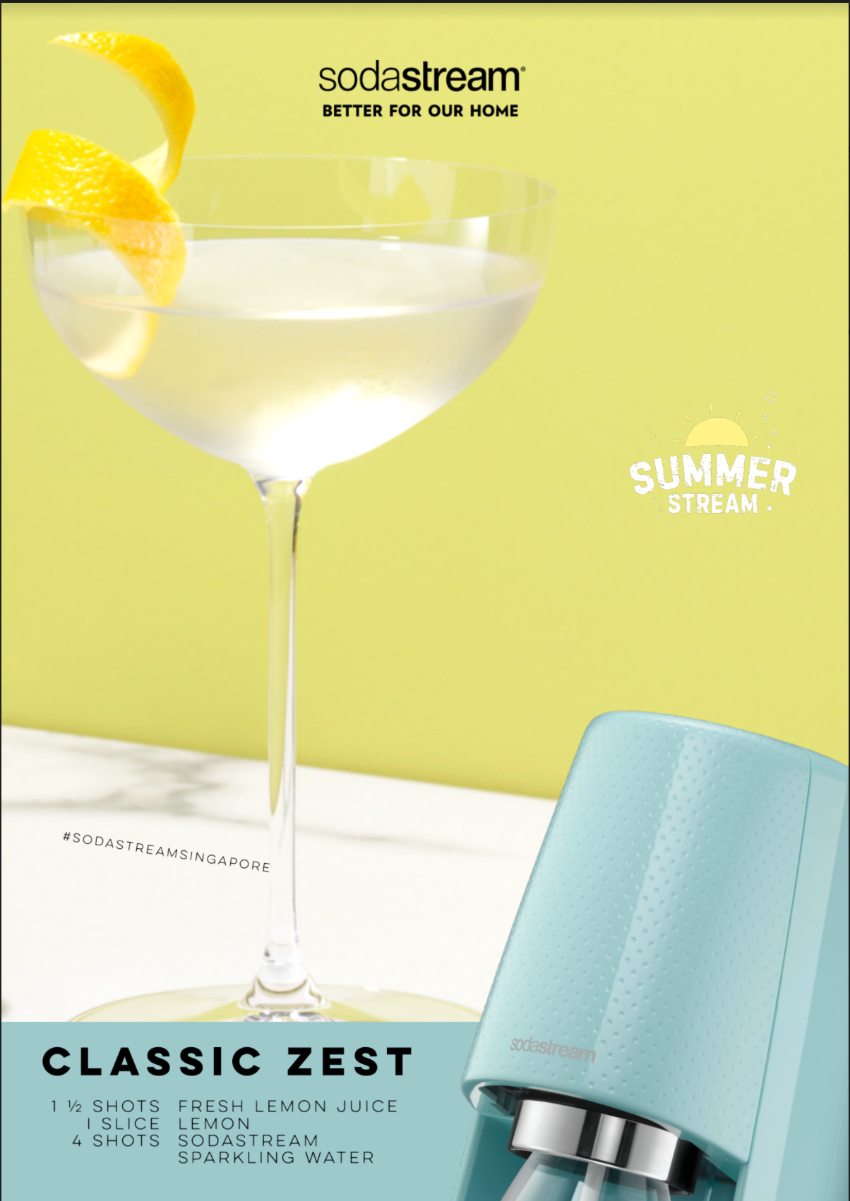 Classic Zest – SodaStream Singapore