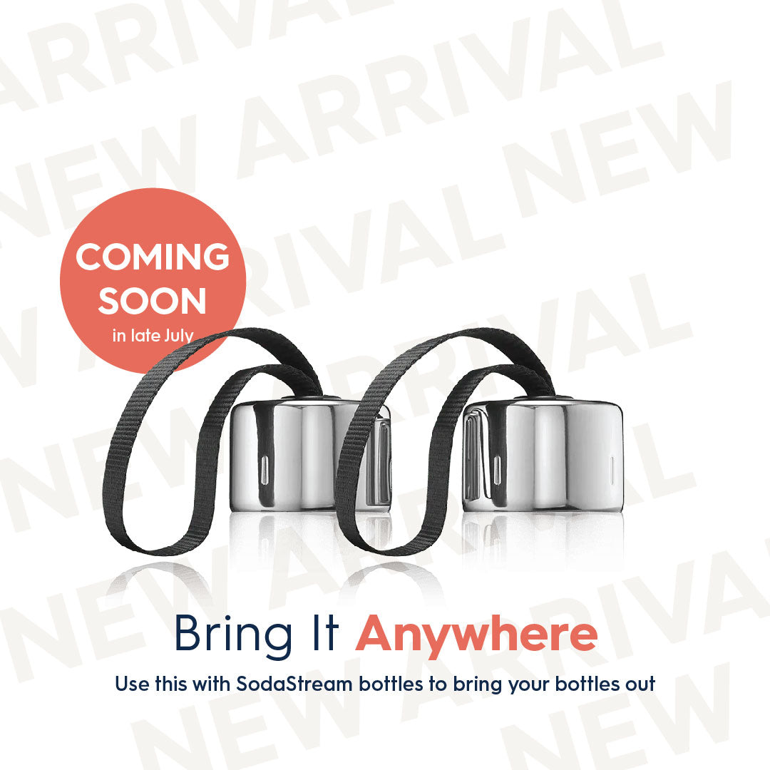 Metal Loop Bottle Caps Twin Pack - Black – SodaStream SG